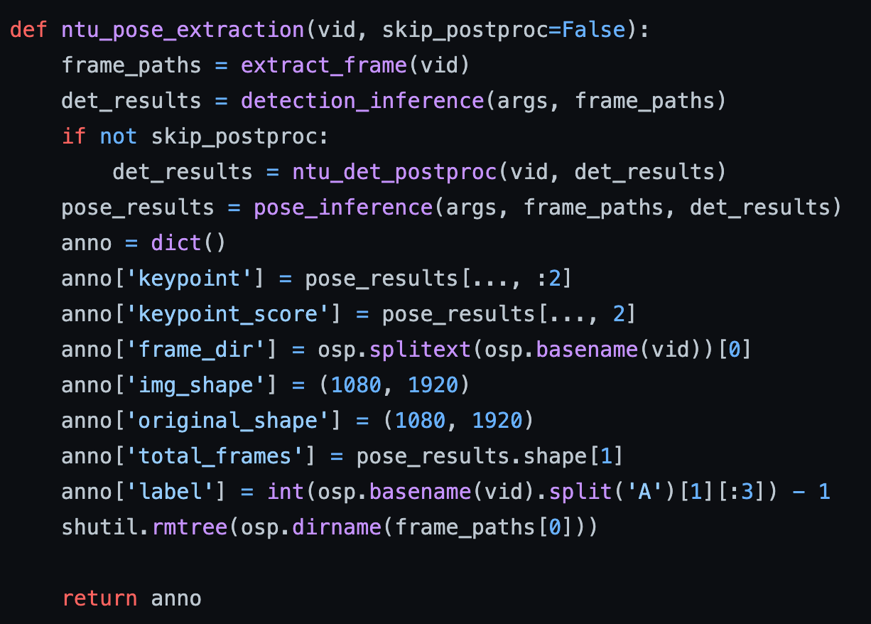 How to generate ".pkl" file by using "ntu_pose_extraction.py" script? · Issue #2187 · open-mmlab ...
