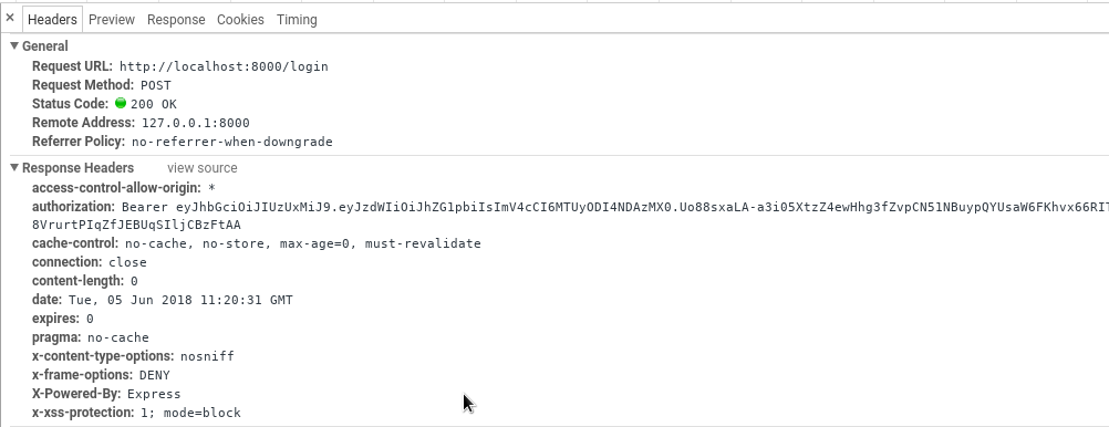 求助，后端返回jwt，在request.js如何处理？ · Issue #1613 · ant-design/ant-design-pro ...