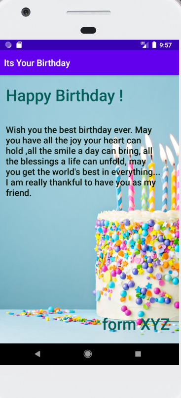 GitHub - vanieka-sharma/Birthday-app: A birthday app to wish your friends happy birthday