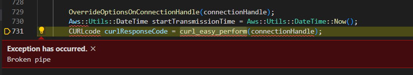 Kms Sometimes Crashes After Invoking Encrypt And Decrypt · Issue 2395 · Aws Aws Sdk Cpp · Github