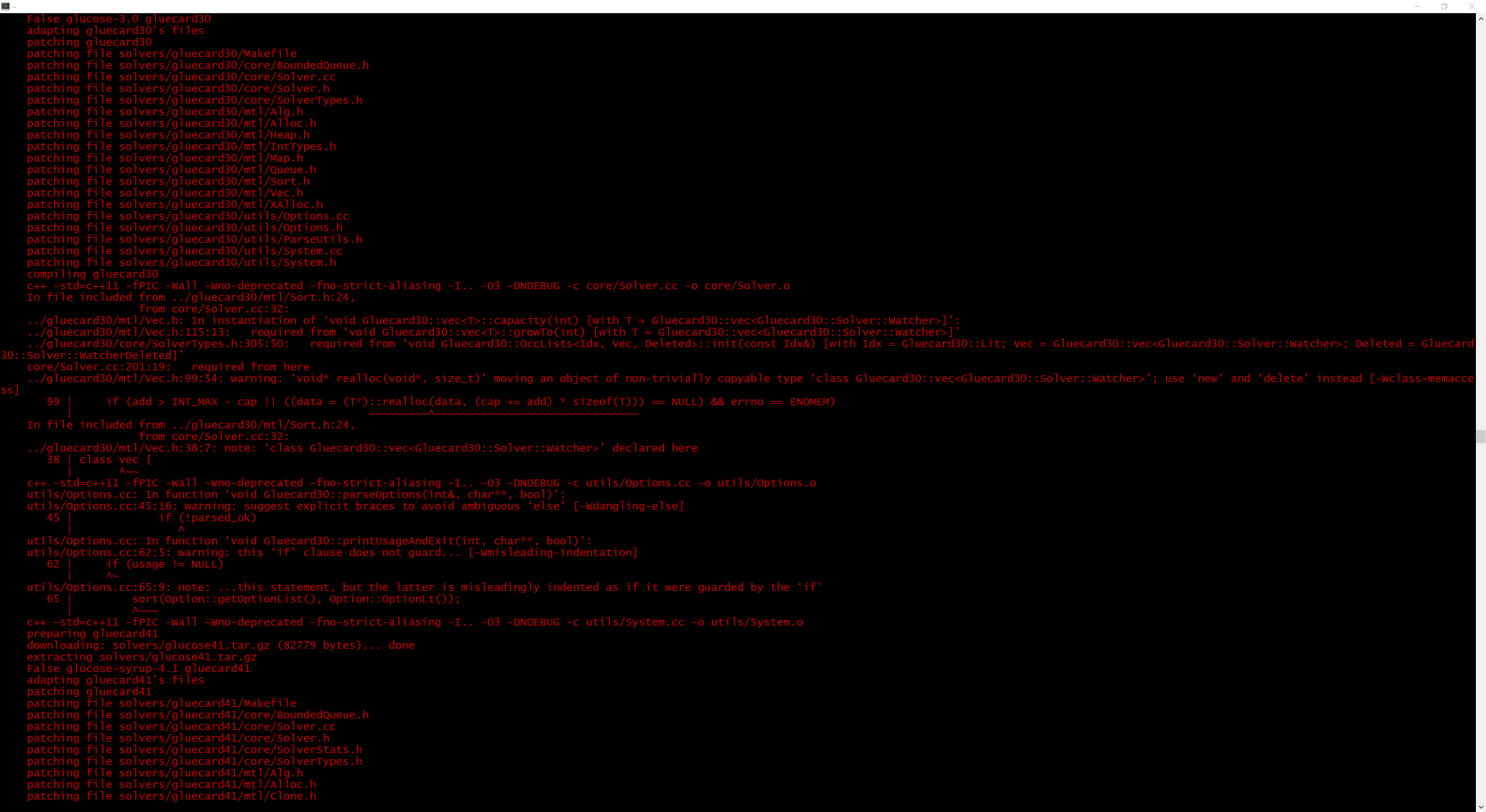 unable to install PySAT on Cygwin64 · Issue #93 · pysathq/pysat · GitHub