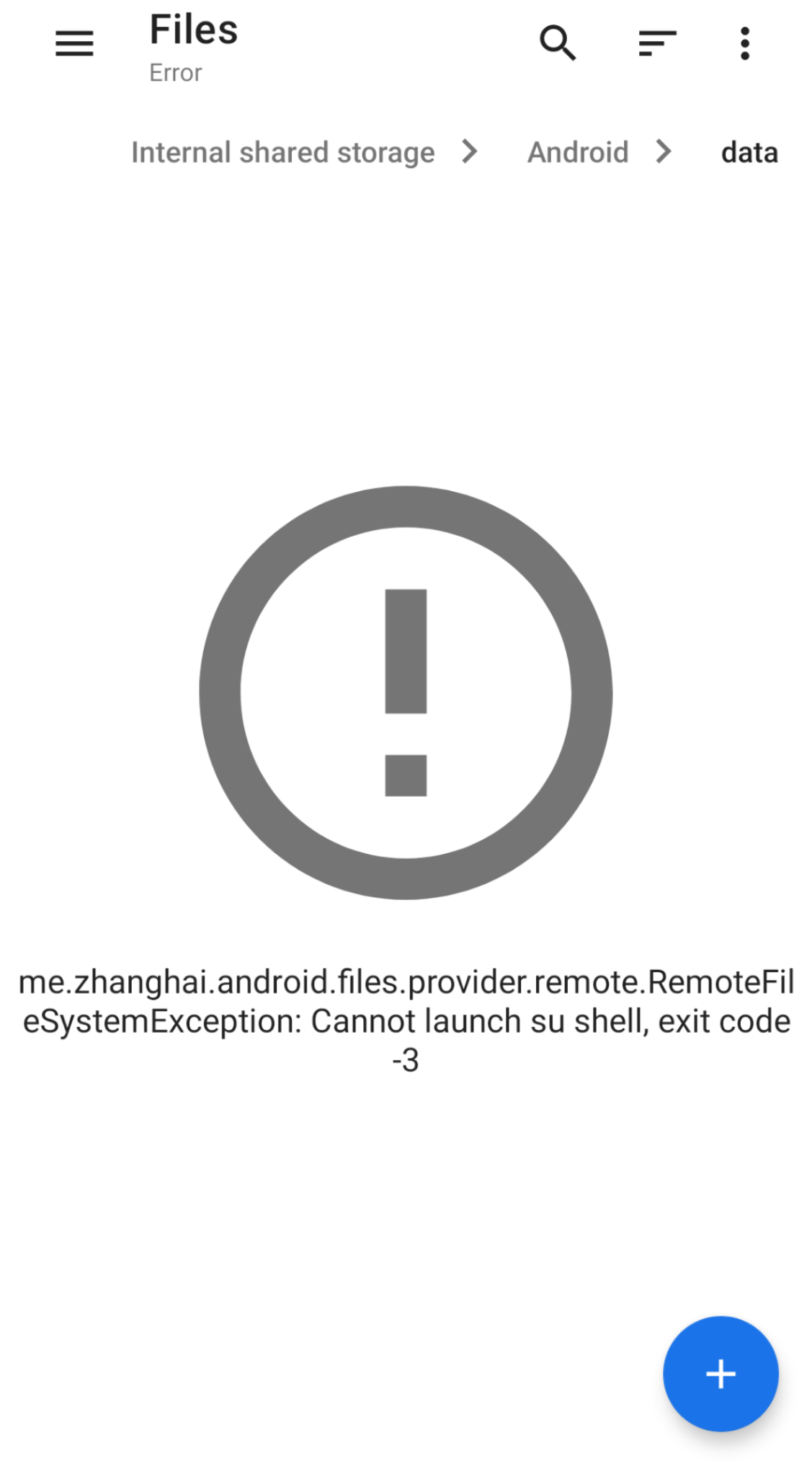 Can't access Android/data/ using the app in Pixel 3 · Issue #480 · zhanghai/MaterialFiles · GitHub