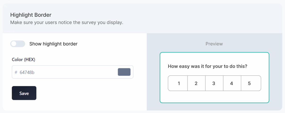 [FEATURE] Allow a highlight border to be added the in-app widget · Issue #572 · formbricks ...