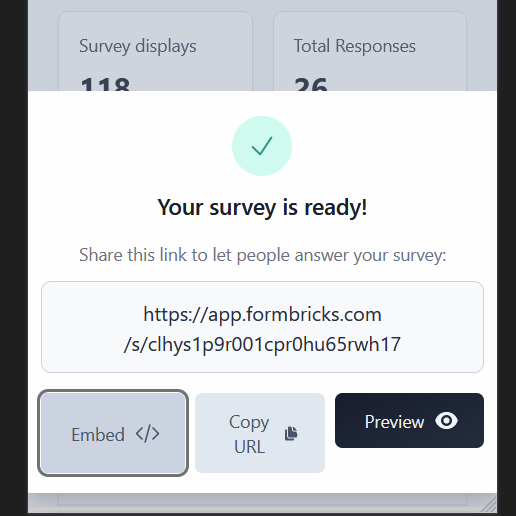 [BUG] The "Share URL" does not work on Safari on Mobile · Issue #617 · formbricks/formbricks ...