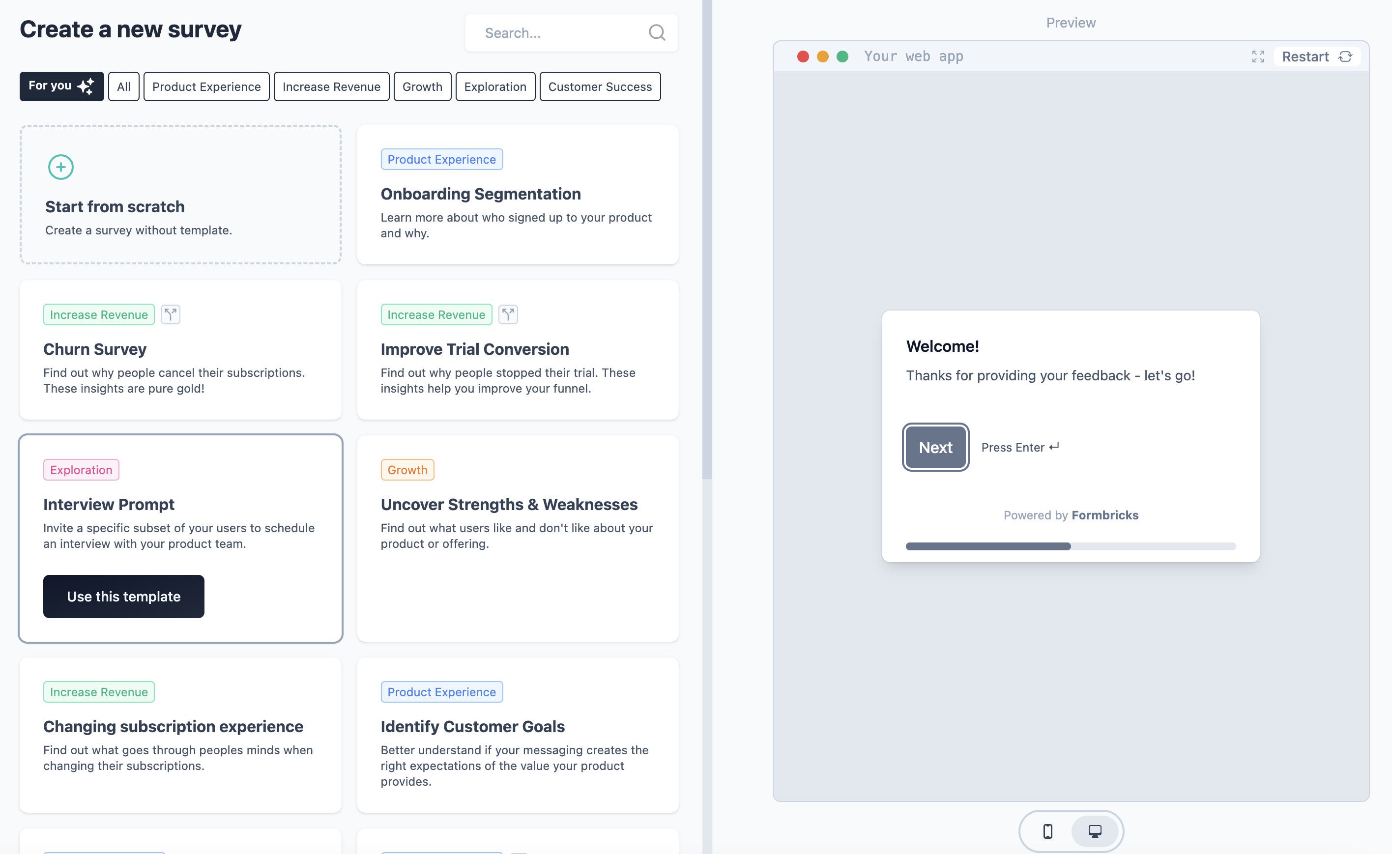 Bug Formtribe 🔥 100 Points Every Template Starts With Welcome Card 