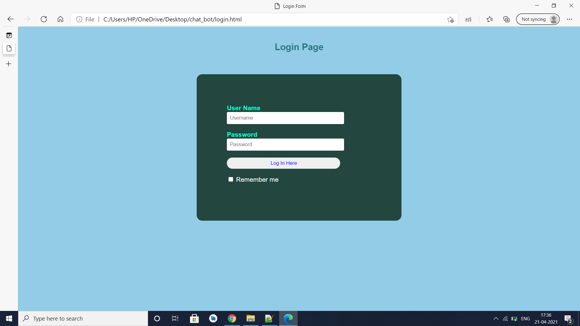 GitHub - smirthi-mahendran/chatbot