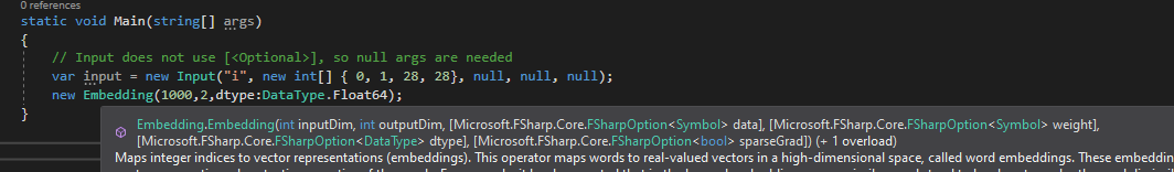 Optional parameters and C# API · Issue #233 · DiffSharp/DiffSharp · GitHub