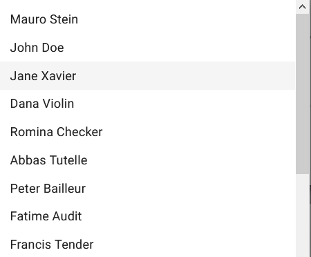 Search on validator dropdown list · Issue #635 · openkfw/TruBudget · GitHub