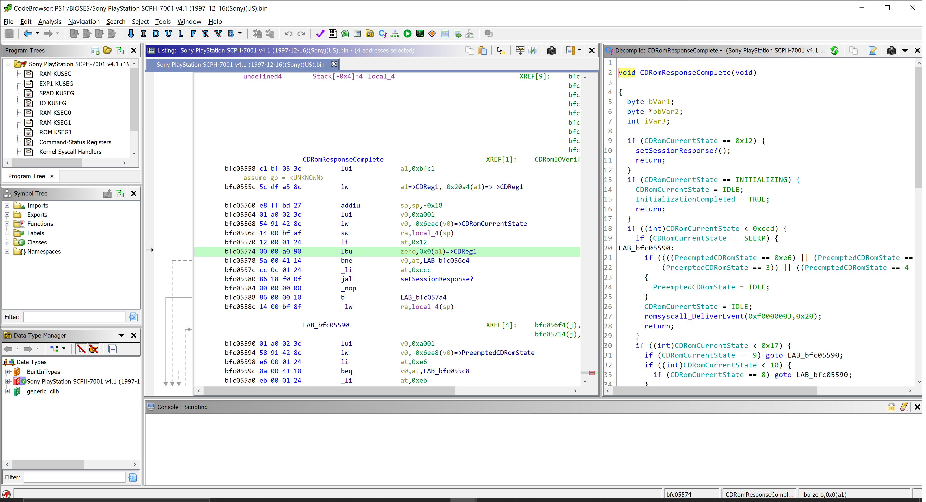 The decompiler culls unused volatile reads · Issue #1832 ...