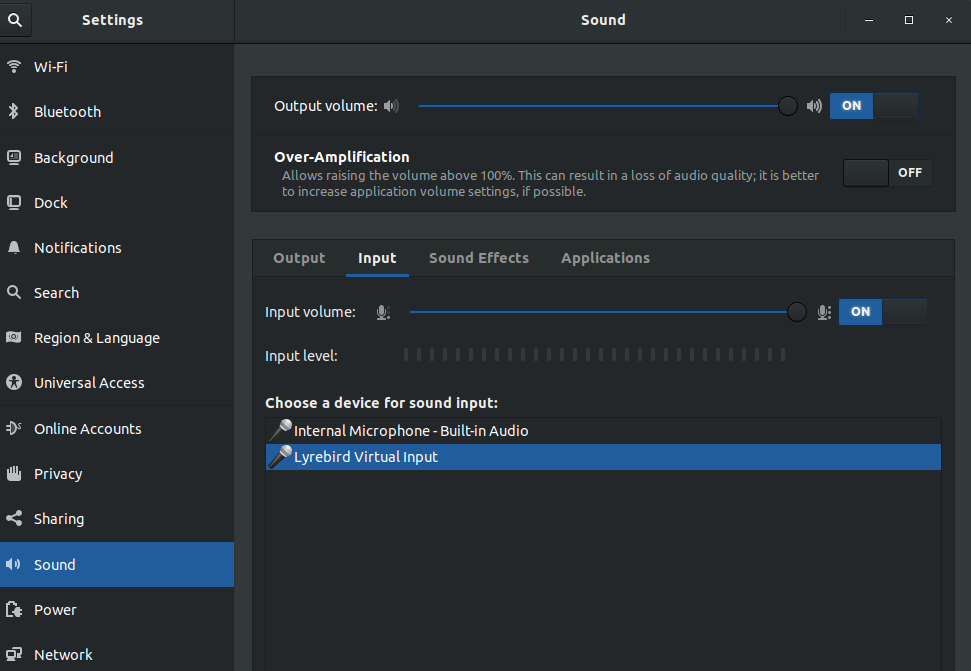 The input device won't register · Issue #50 · lyrebird-voice-changer/lyrebird · GitHub