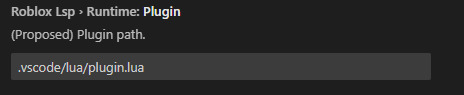 Plugins don't seem to actually do anything? · Issue #205 · NightrainsRbx/RobloxLsp · GitHub