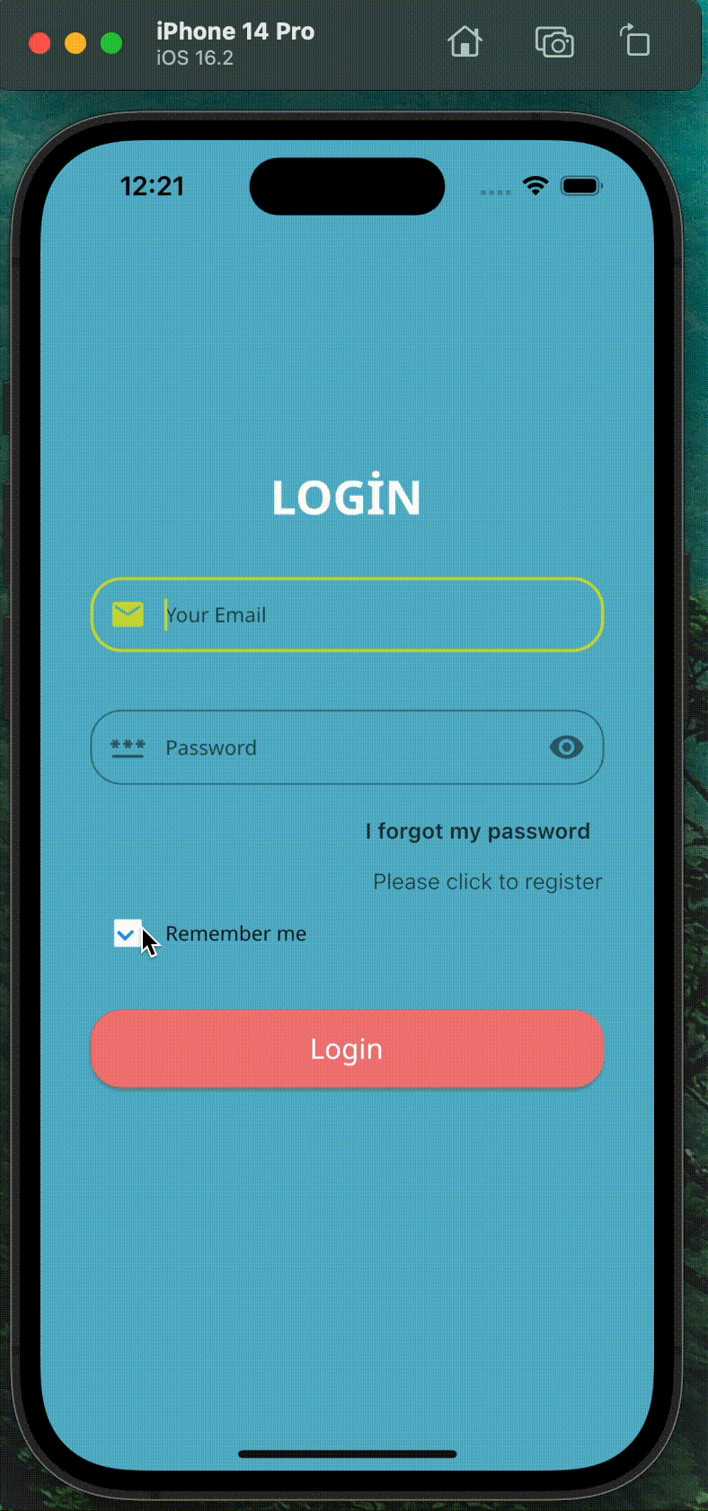 GitHub - yunusdtarla/login_screen: Animated login screen design