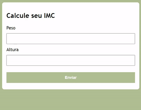 GitHub - mateusrr/calculo-imc: Cálculo IMC