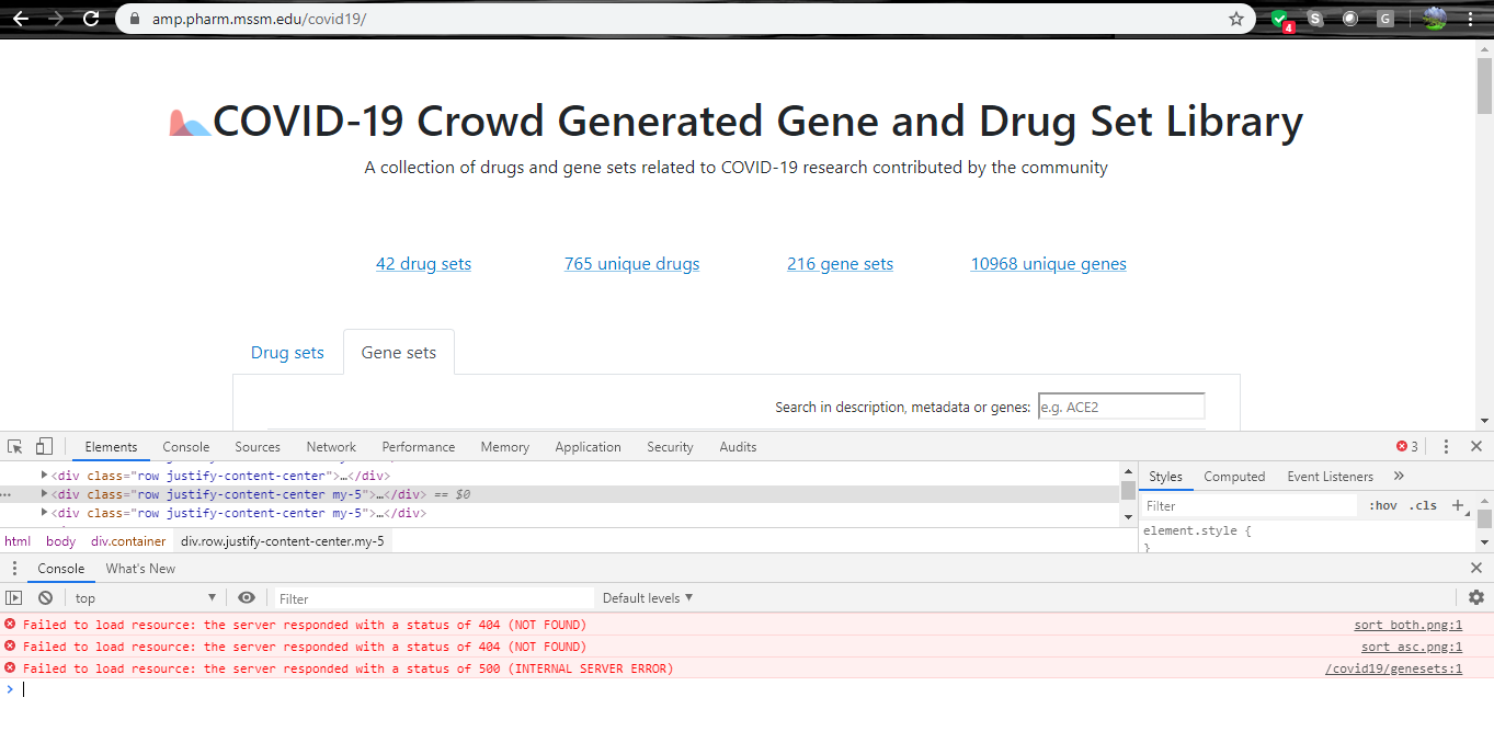 Inconsistent display of success message upon submission · Issue #88 · MaayanLab/covid19_crowd ...