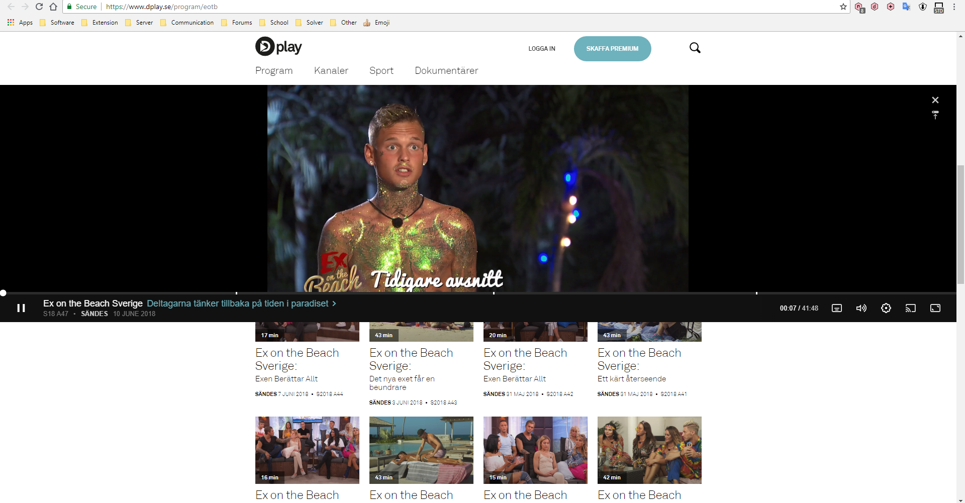 dplay.se · Issue #45 · NanoMeow/QuickReports · GitHub