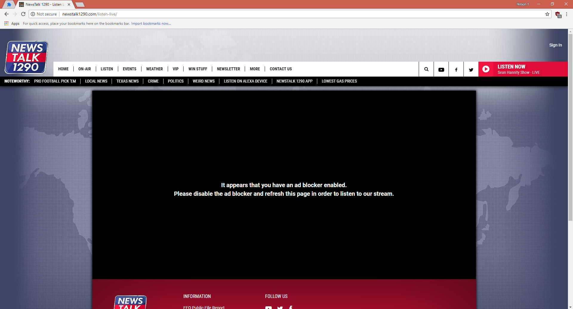 newstalk1290.com · Issue #63 · NanoMeow/QuickReports · GitHub