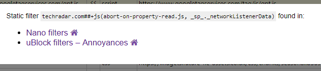 techradar.com anti adb · Issue #3664 · uBlockOrigin/uAssets · GitHub
