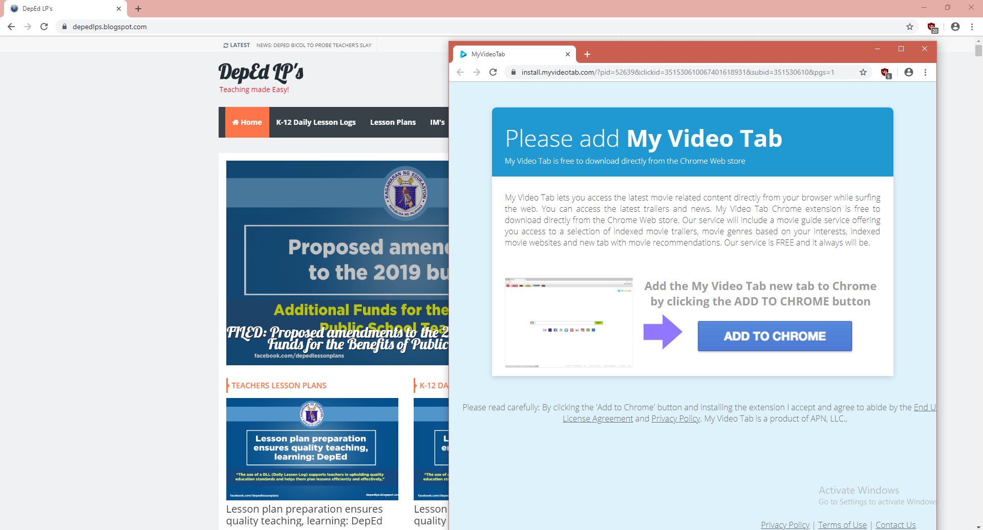 depedlps.blogspot.com · Issue #195 · NanoMeow/QuickReports · GitHub