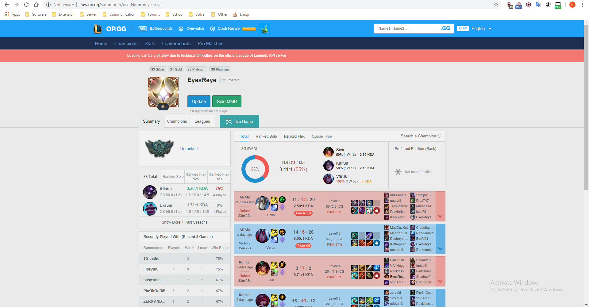 euw.op.gg · Issue #283 · NanoMeow/QuickReports · GitHub