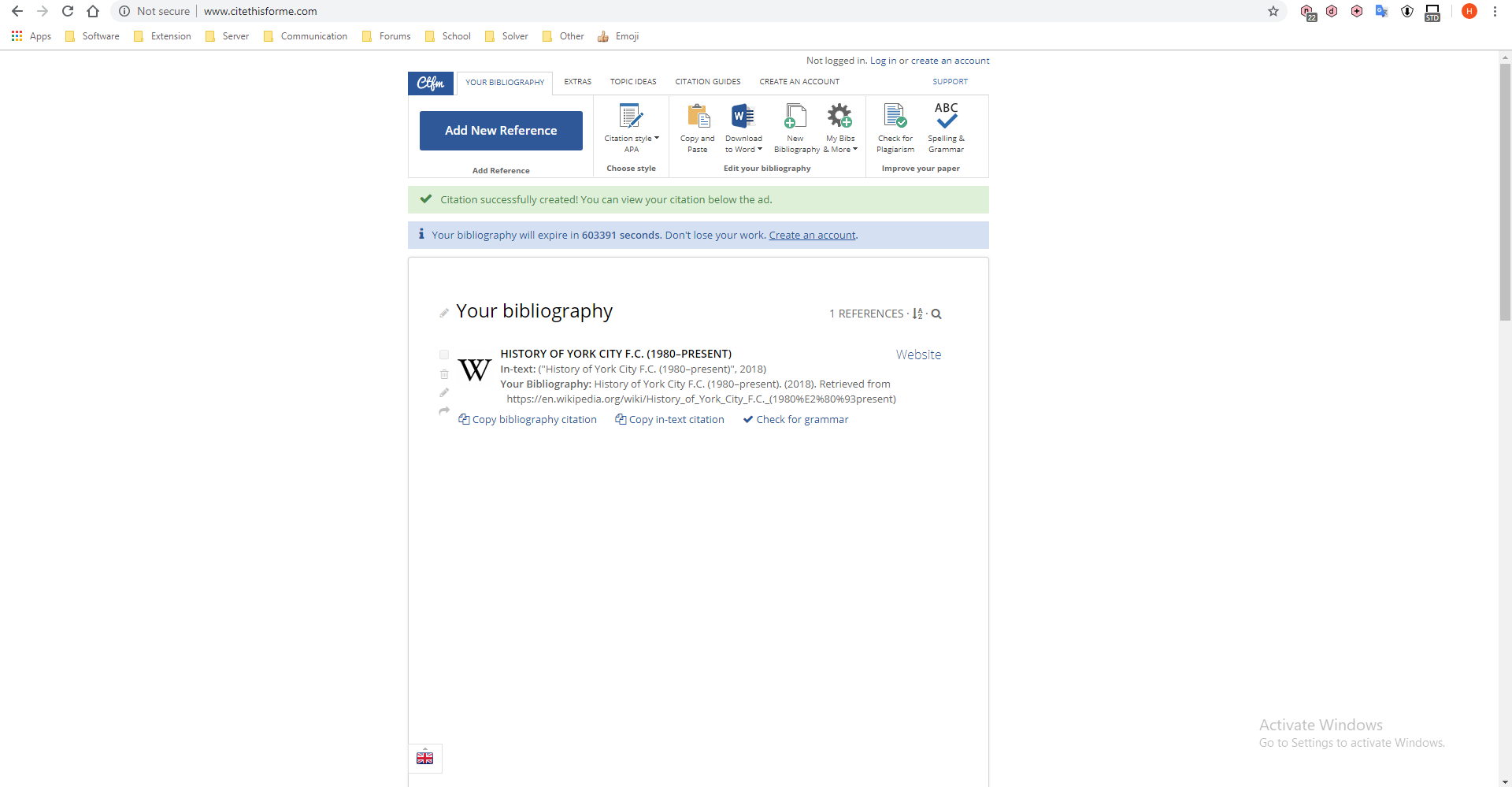 citethisforme.com · Issue #307 · NanoMeow/QuickReports · GitHub