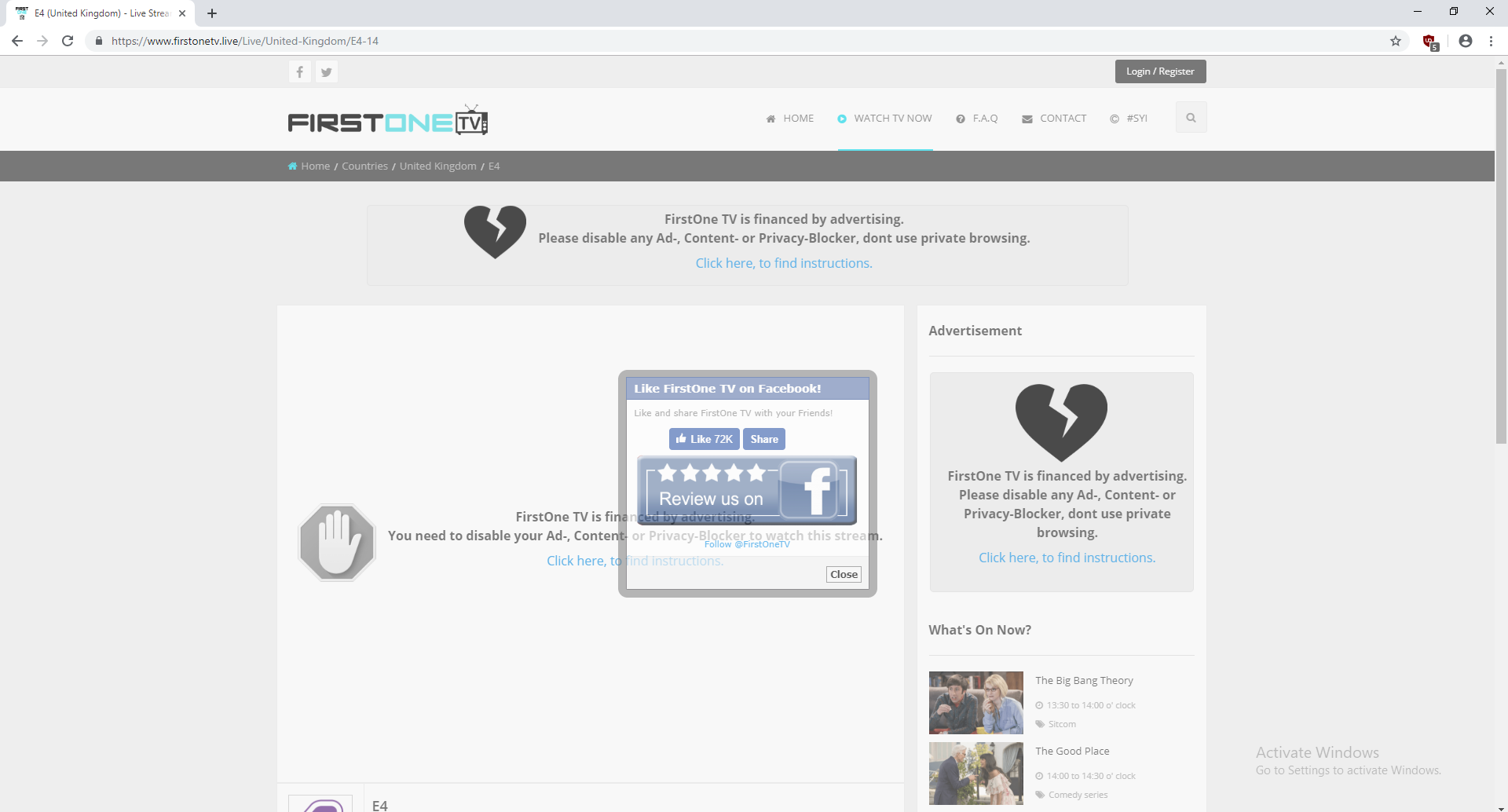 firstonetv.live · Issue #526 · NanoMeow/QuickReports · GitHub