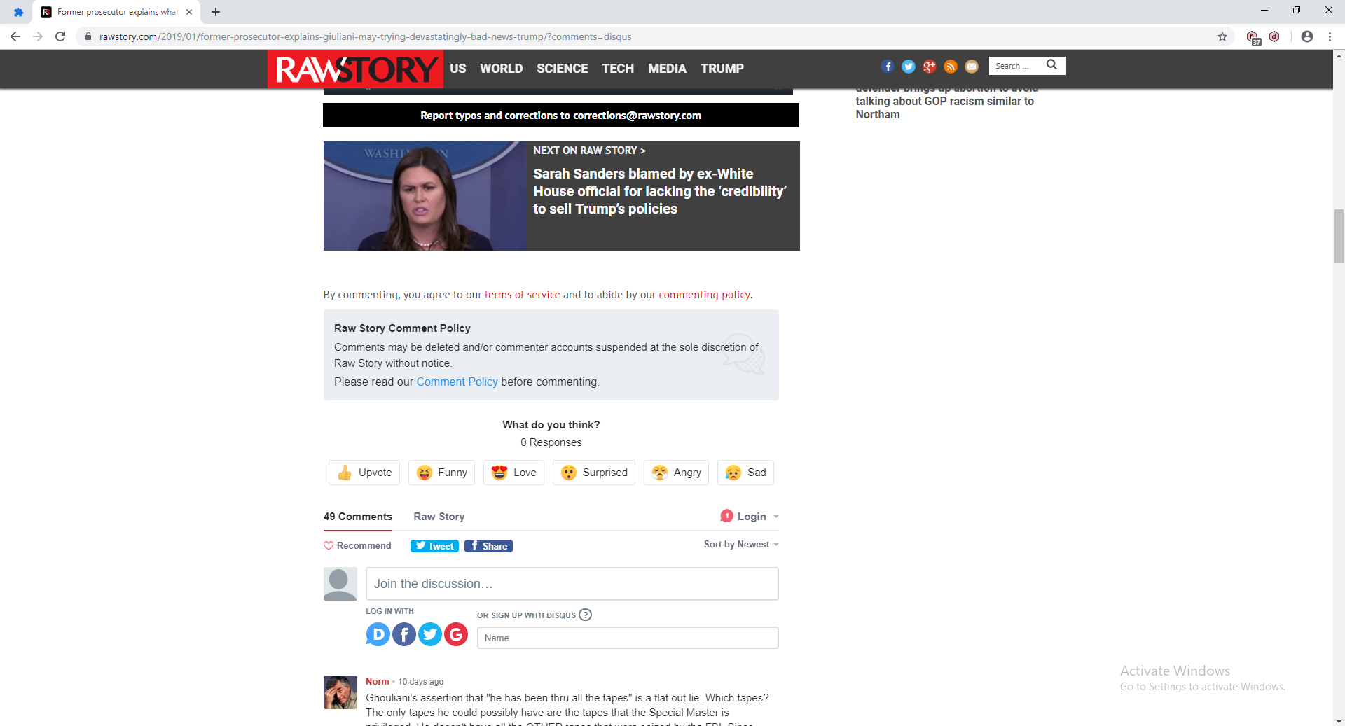 rawstory.com · Issue #593 · NanoMeow/QuickReports · GitHub