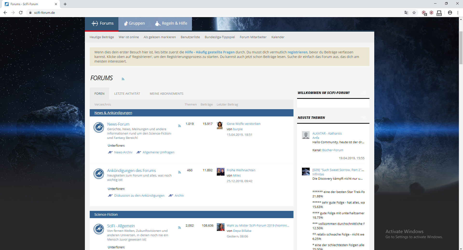 scifi-forum.de · Issue #1013 · NanoMeow/QuickReports · GitHub