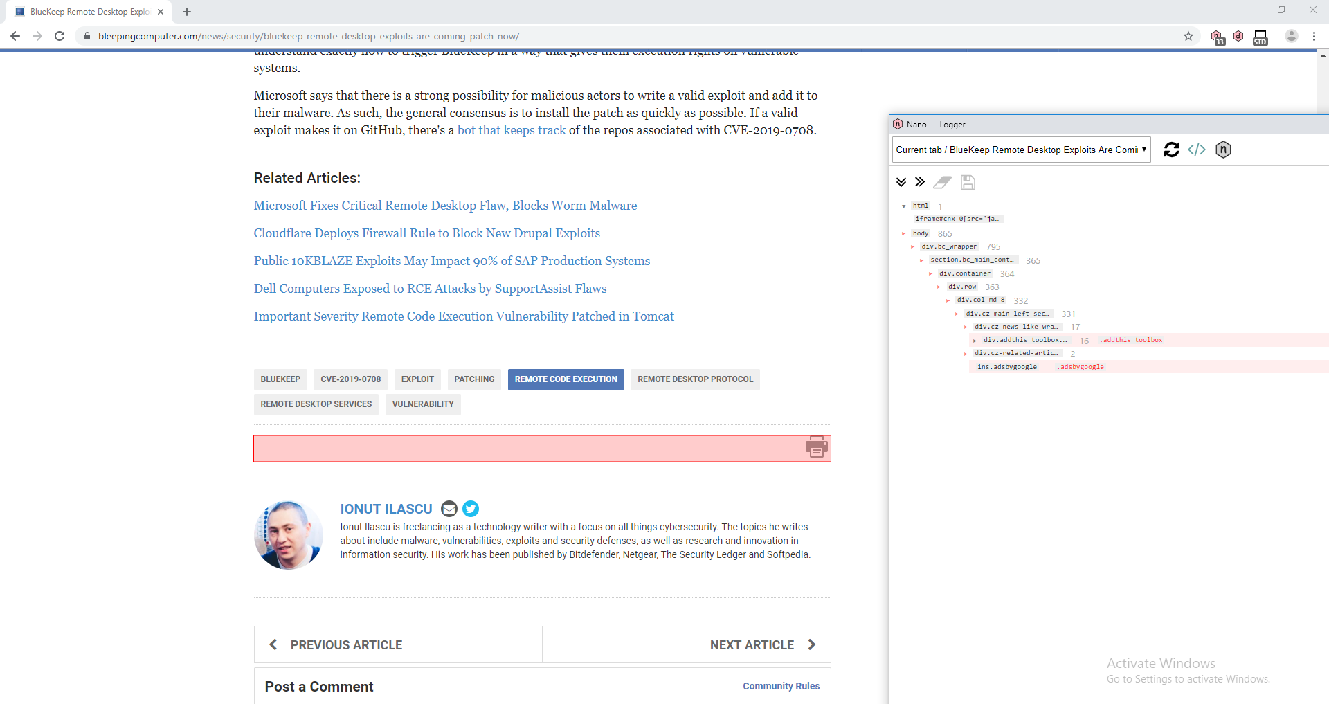 bleepingcomputer.com · Issue #1043 · NanoMeow/QuickReports · GitHub