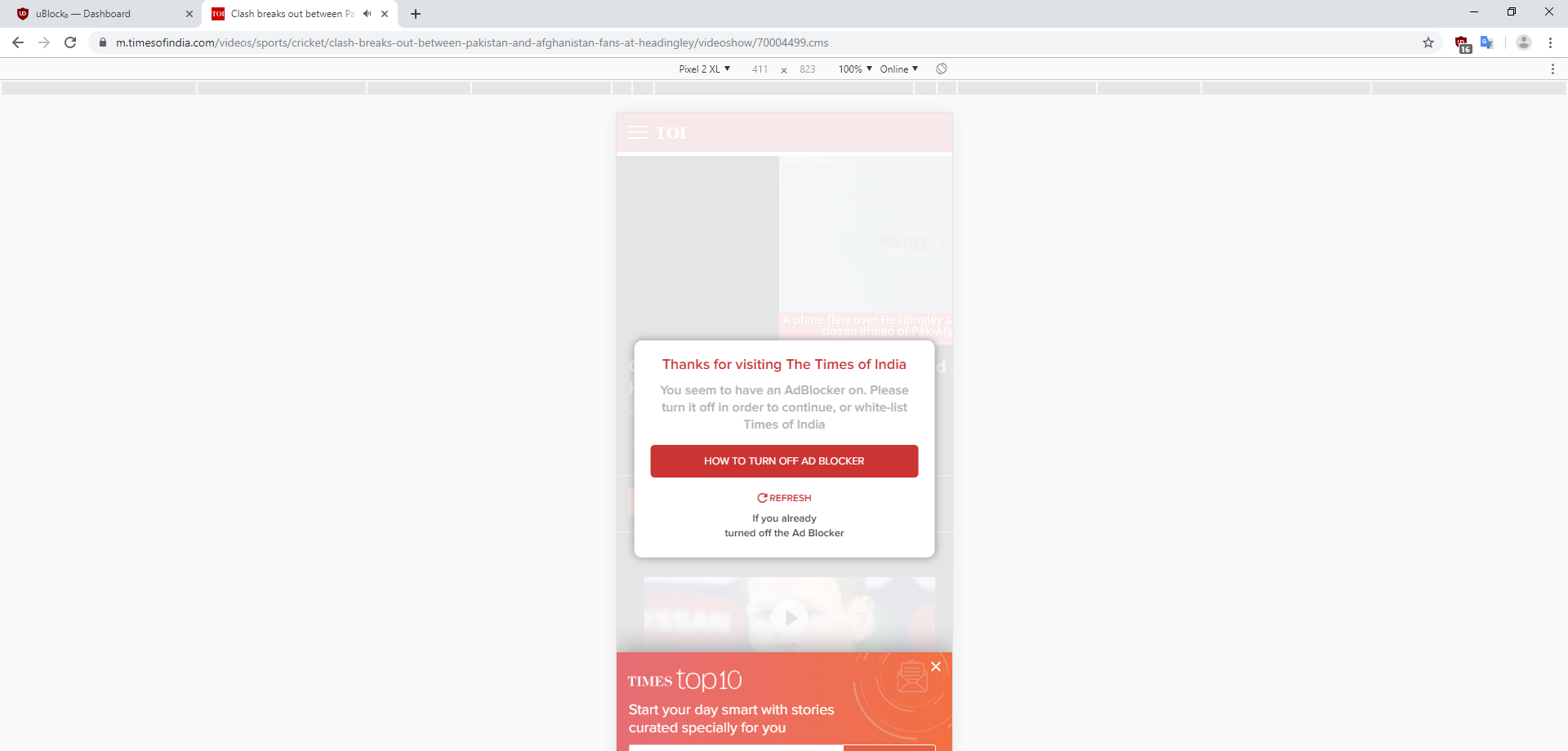 m.timesofindia.com · Issue #792 · NanoMeow/QuickReports · GitHub
