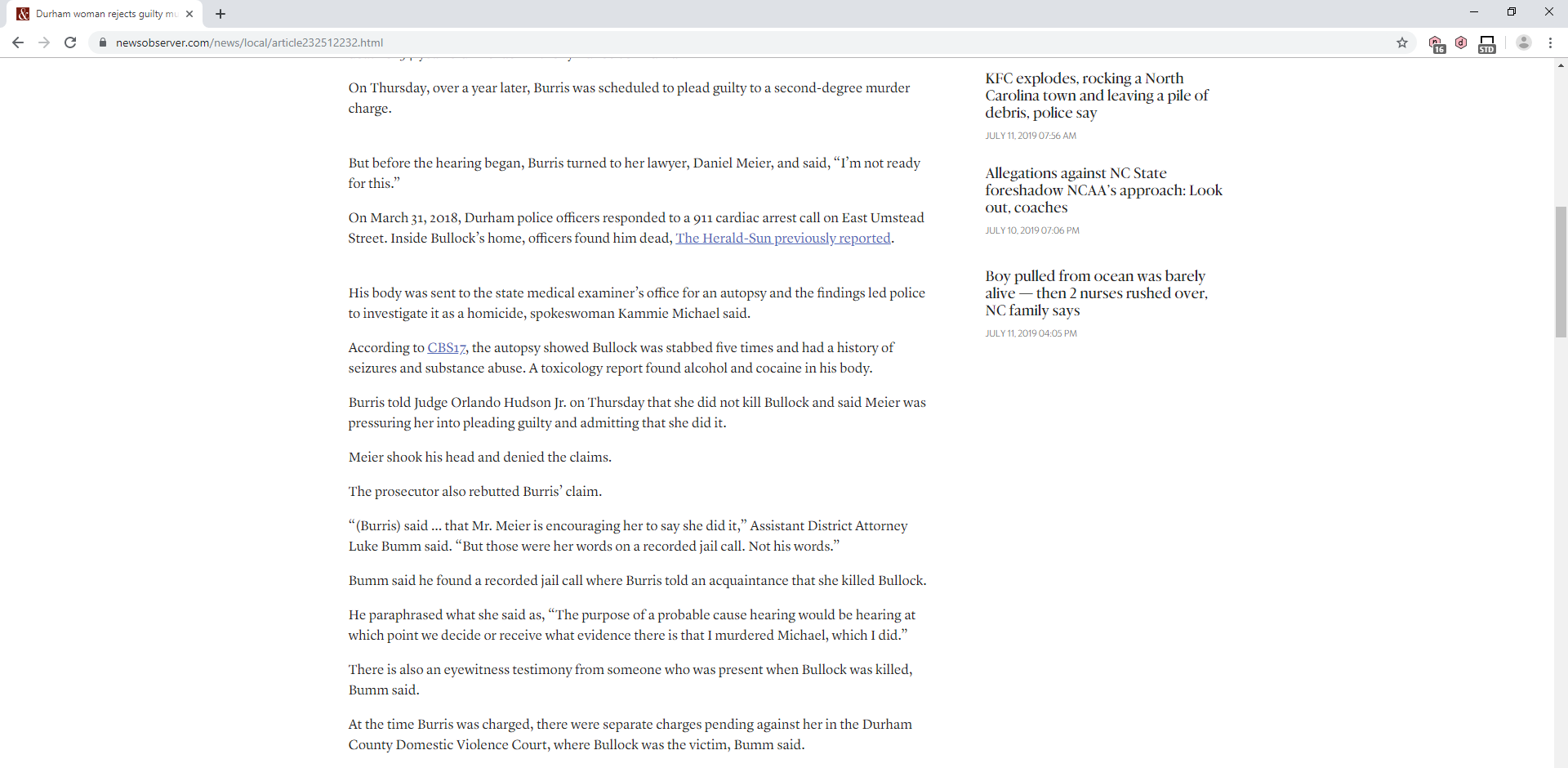newsobserver.com · Issue #1494 · NanoMeow/QuickReports · GitHub