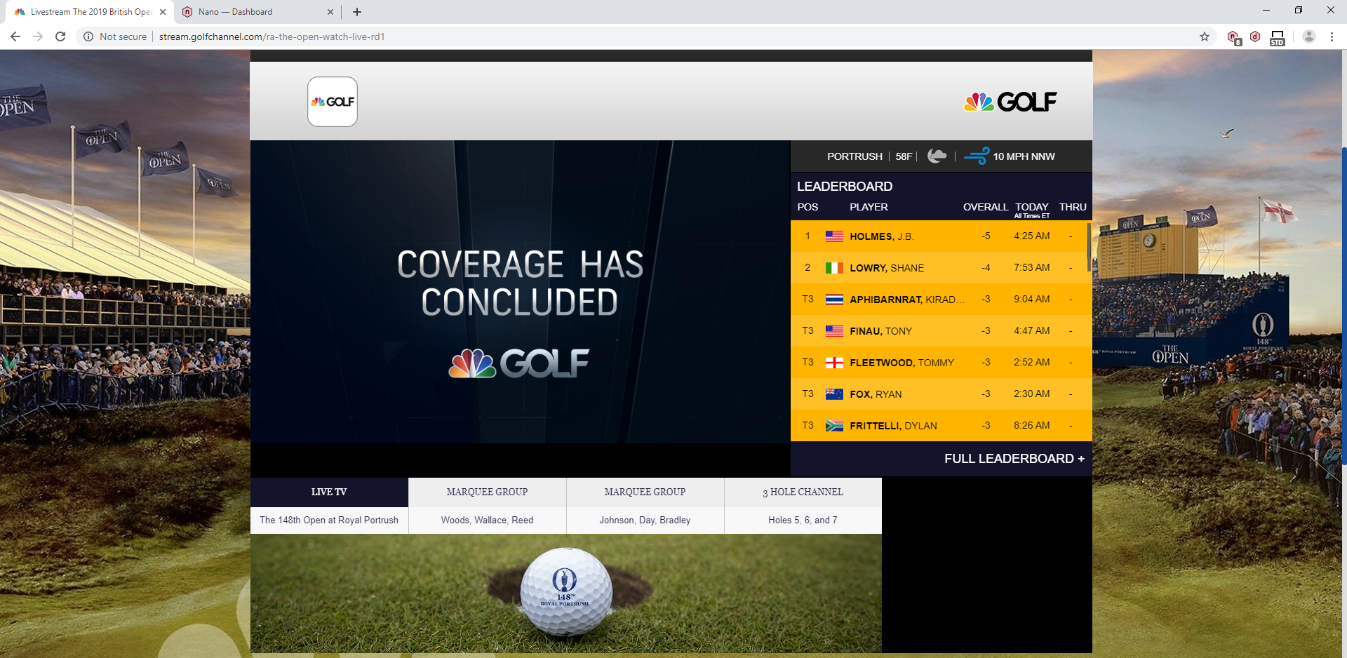 stream.golfchannel.com · Issue #1531 · NanoMeow/QuickReports · GitHub