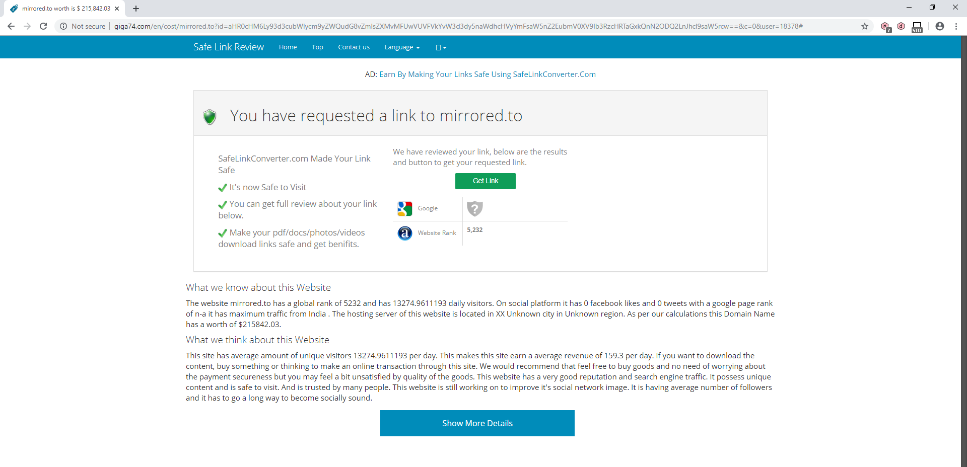 giga74.com · Issue #1910 · NanoMeow/QuickReports · GitHub