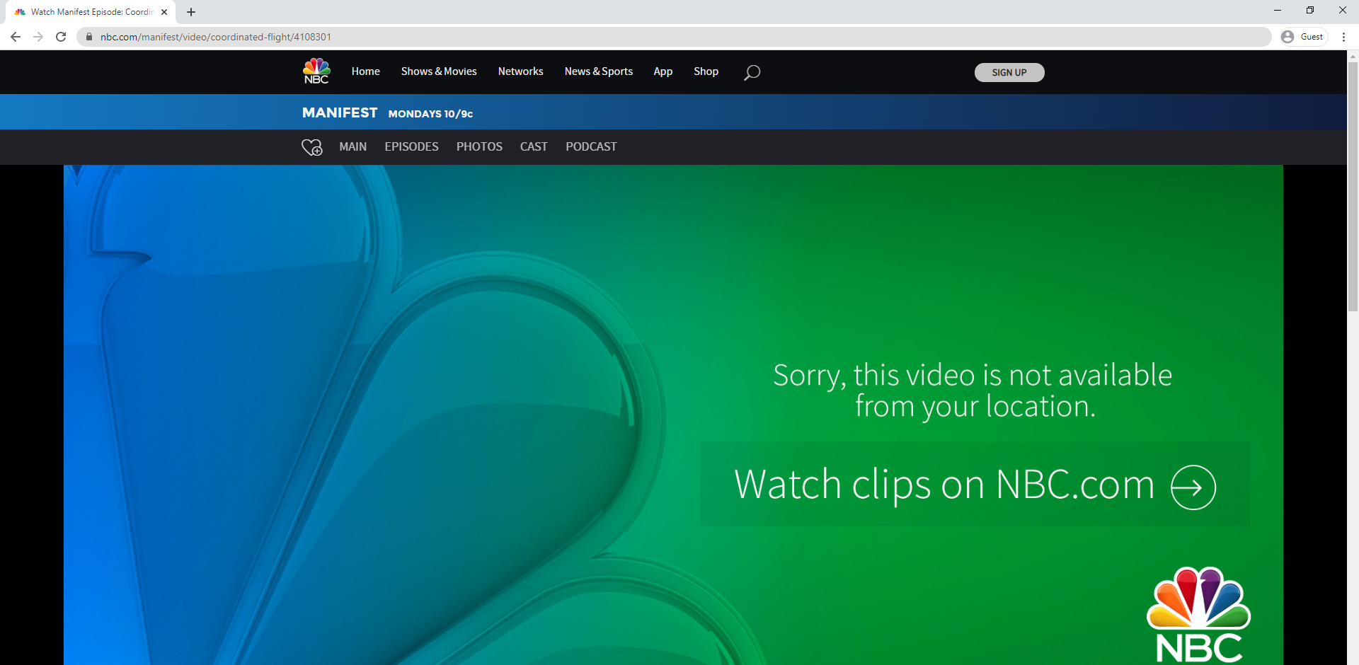 nbc.com · Issue #254 · NanoMeow/QuickReports · GitHub