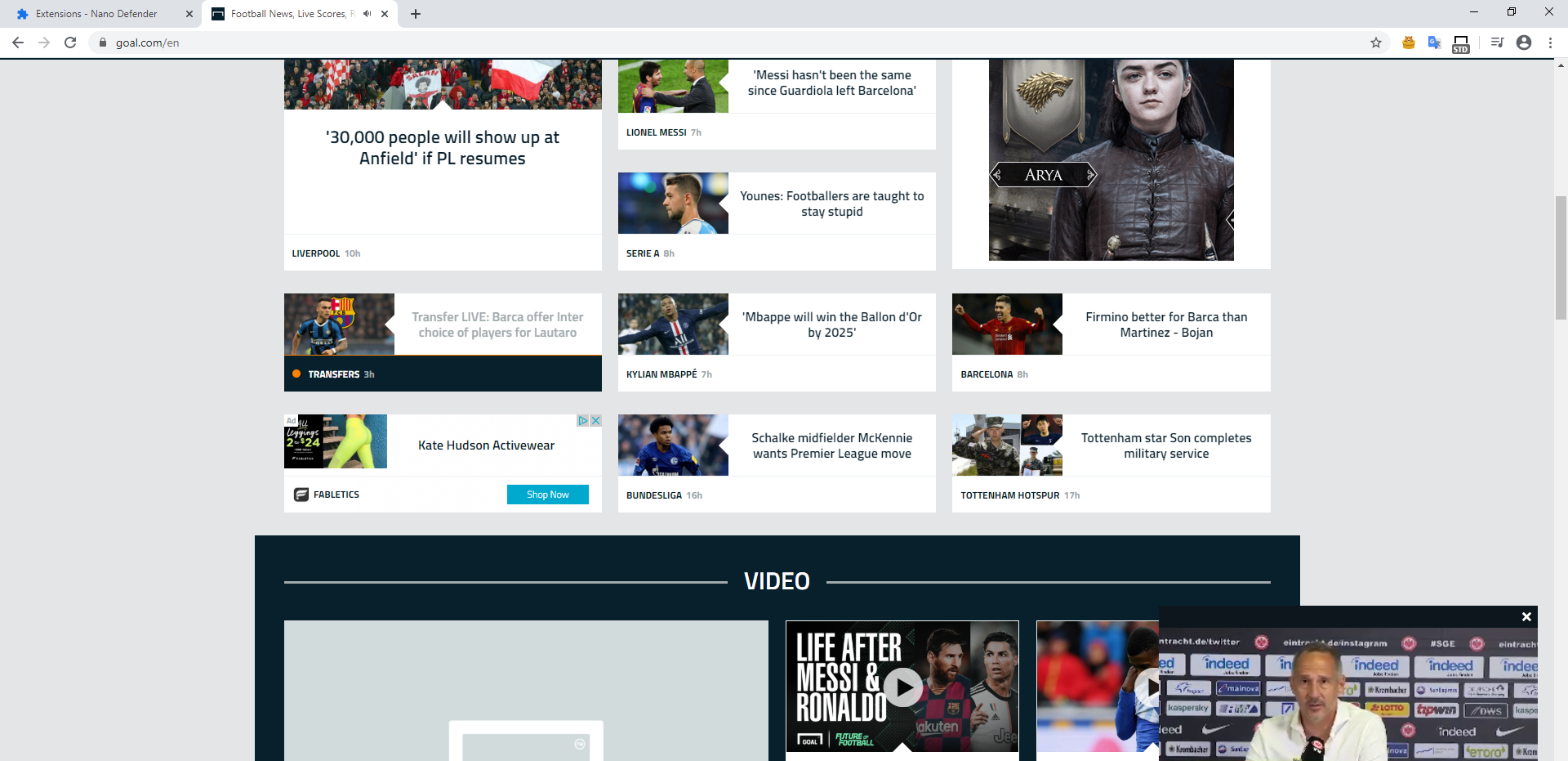 goal.com · Issue #1677 · NanoMeow/QuickReports · GitHub