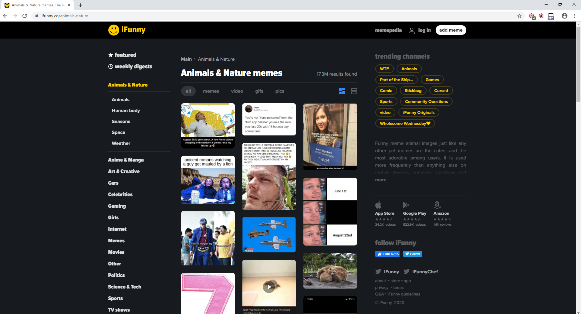 ifunny.co · Issue #1134 · NanoMeow/QuickReports · GitHub