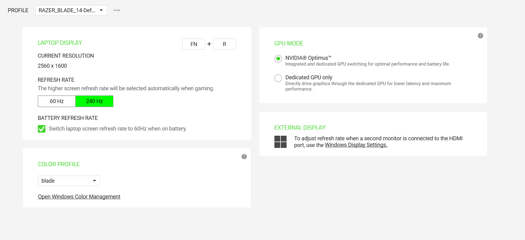 Support for Razer Blade 14 2023 · Issue #2094 · openrazer/openrazer ...