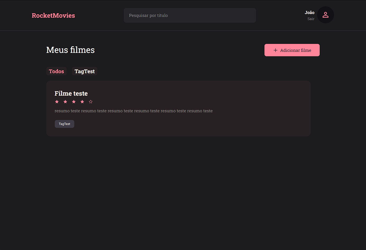 GitHub - jmoura-dev/RocketMovies-FrontEnd