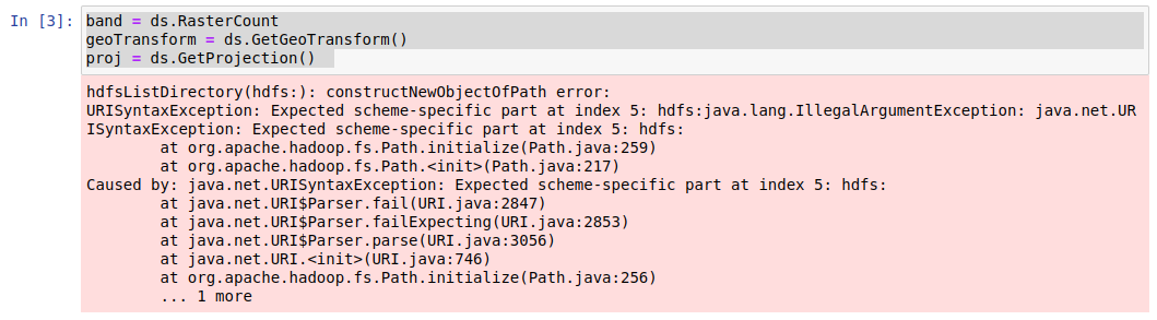 How to access HDFS file using "gdal.Open"? The method of "/vsihdfs/hdfs://" has failed. · Issue ...