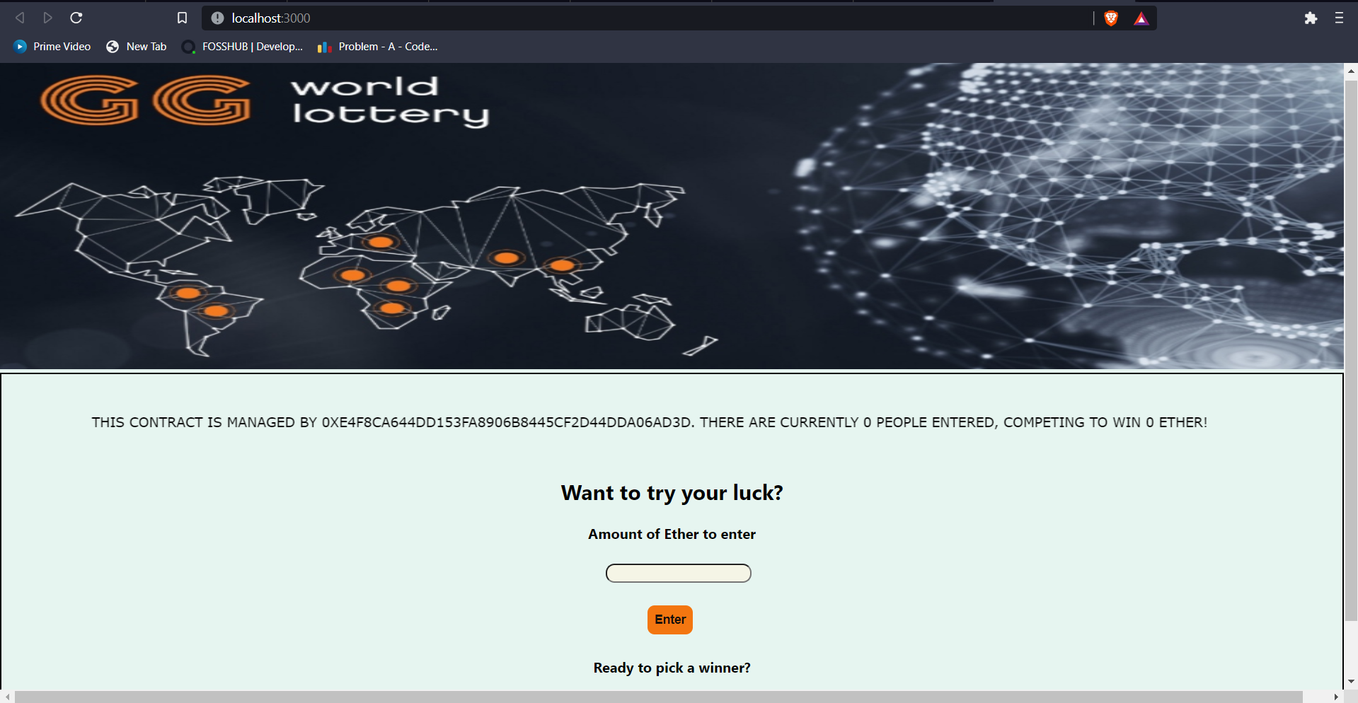 GitHub - abhinav-8/GG-World-Lottery: 💰Lottery Web App (DAPP) based on Ethereum blockchain.