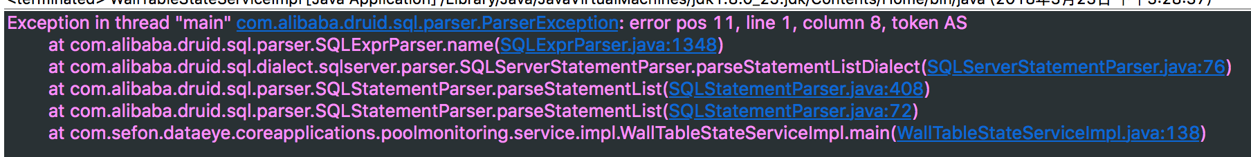 SQLSERVER 执行 EXECUTE AS USER = 'dbo' 错误 · Issue #2427 · alibaba/druid · GitHub