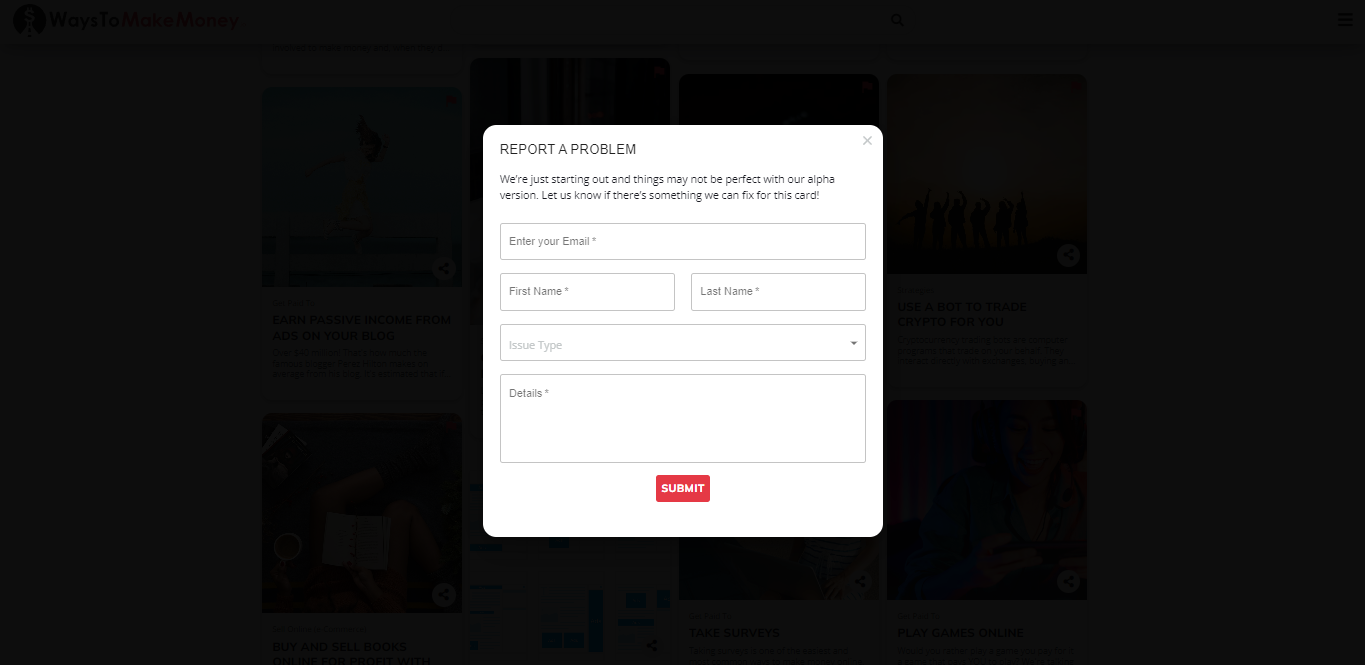 Report page 🍟 · Issue #200 · ngoworldcommunity/NGOWorld · GitHub
