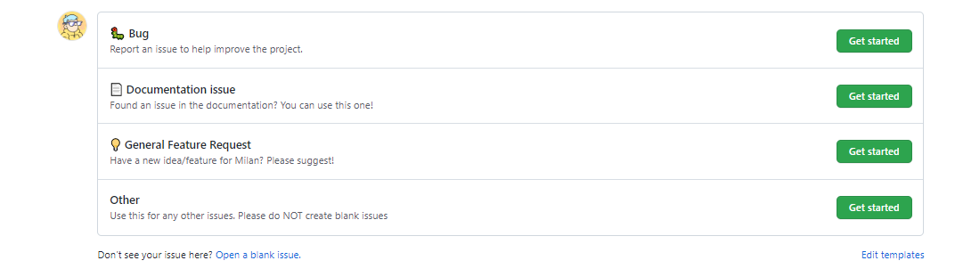 Issue Templates ⚠ · Issue #59 · devs-in-tech/developer-portfolios · GitHub