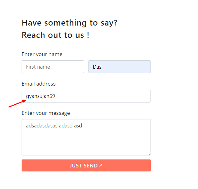 Accessibility : Highlighting errors in contact form · Issue #329 ...