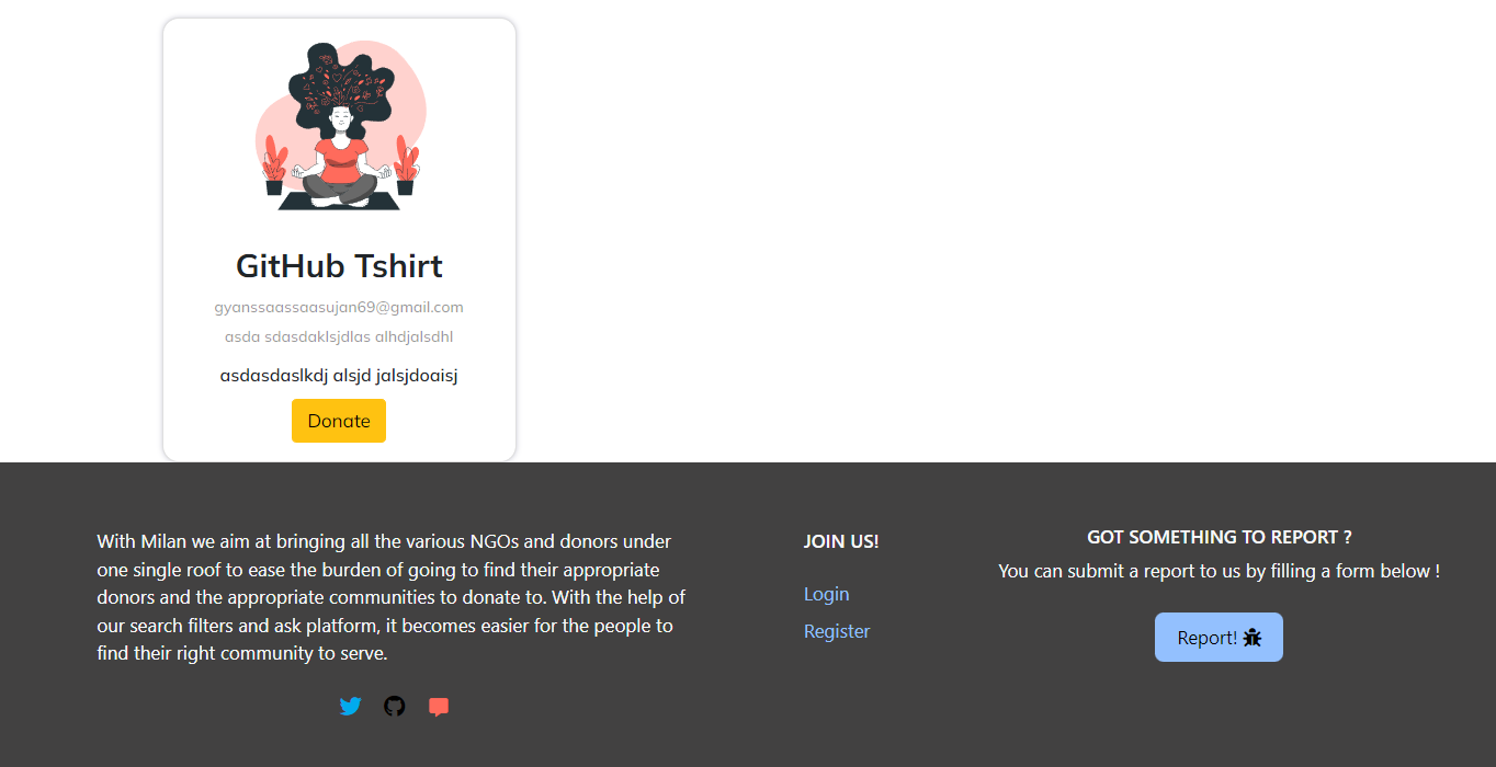 [BUGS] Donate page needs work · Issue #517 · ngoworldcommunity/NGOWorld · GitHub