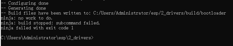 build stopped: subcommand failed. (IDFGH-5073) · Issue #6857 · espressif/esp-idf · GitHub