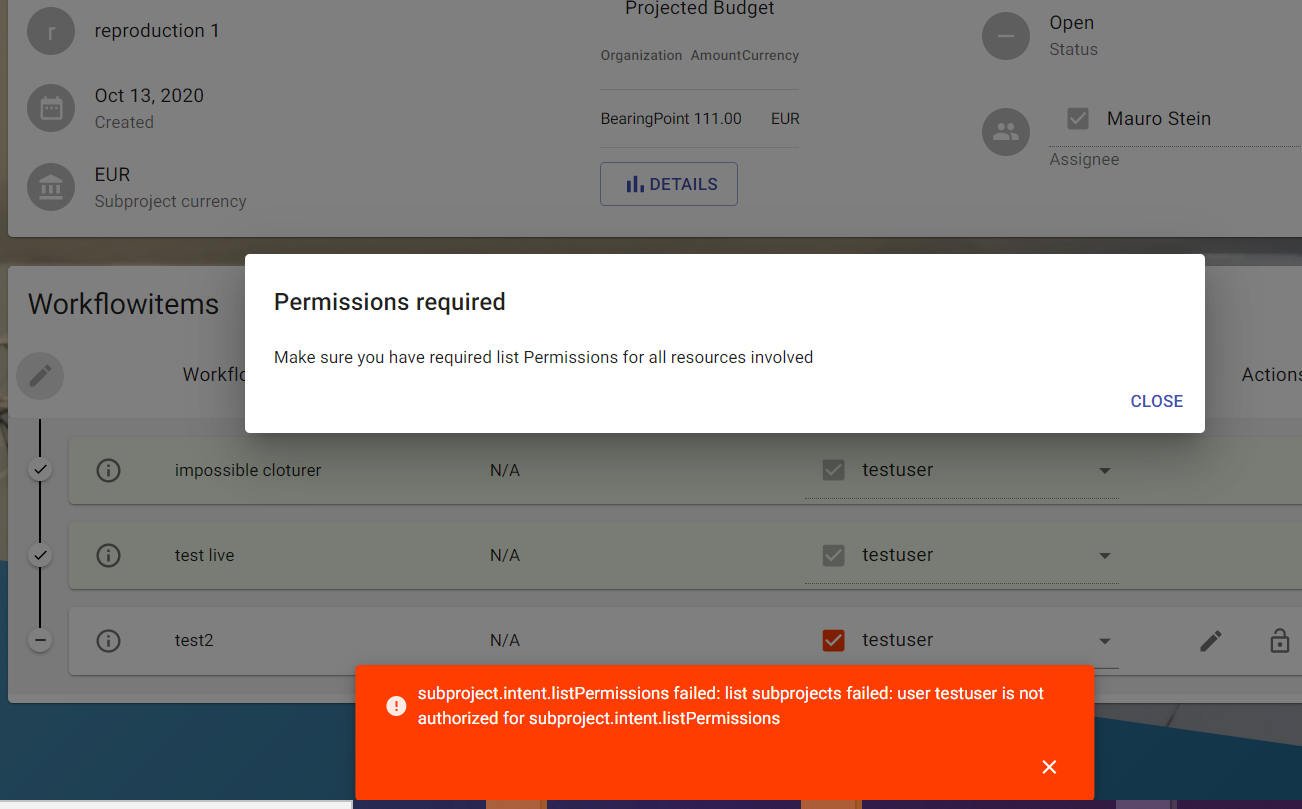 Issue on capacity of the responsible user to close a workflow item · Issue #562 · openkfw ...
