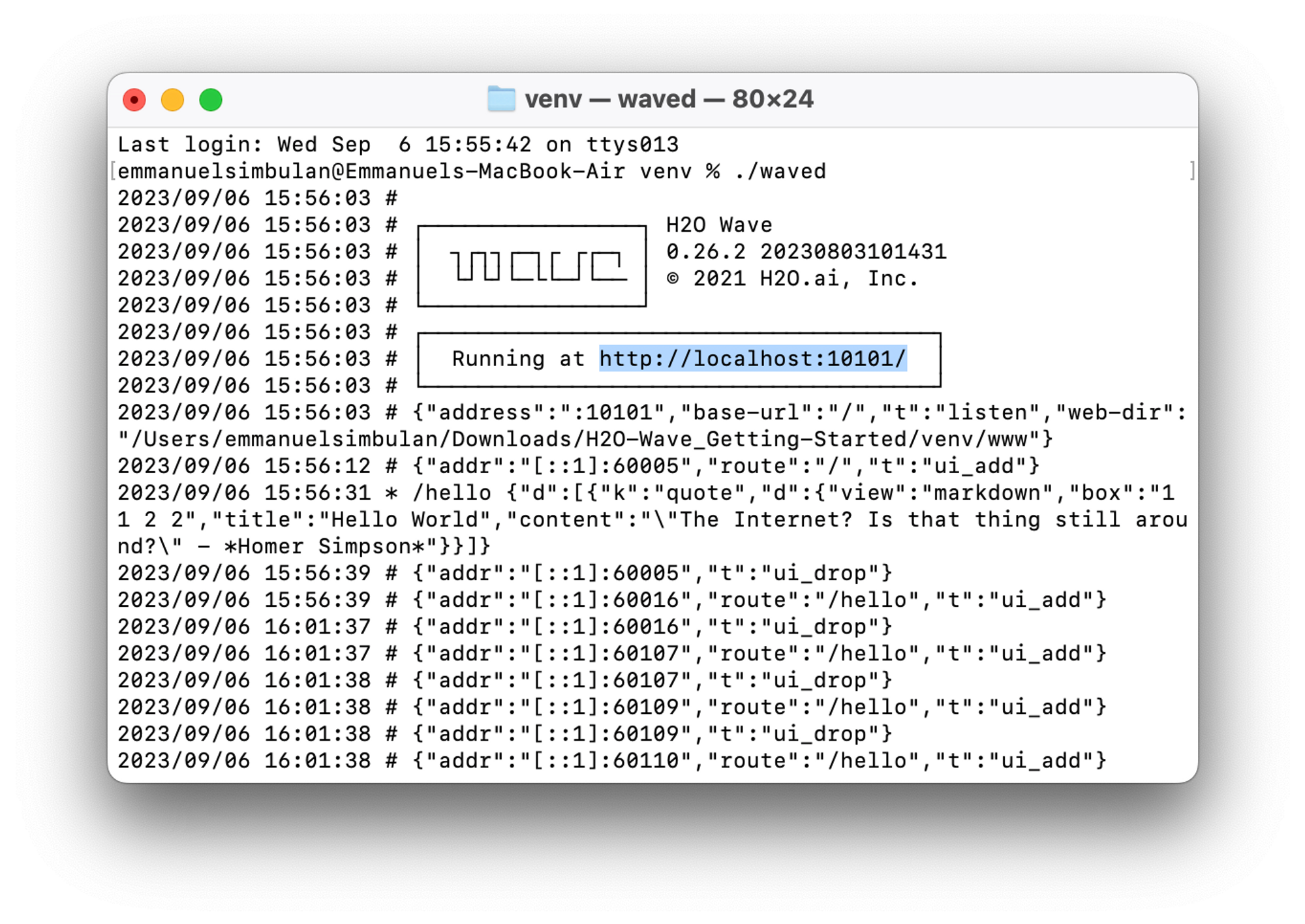 GitHub - EmmanuelSimbulan/H2O-Wave_Getting-Started
