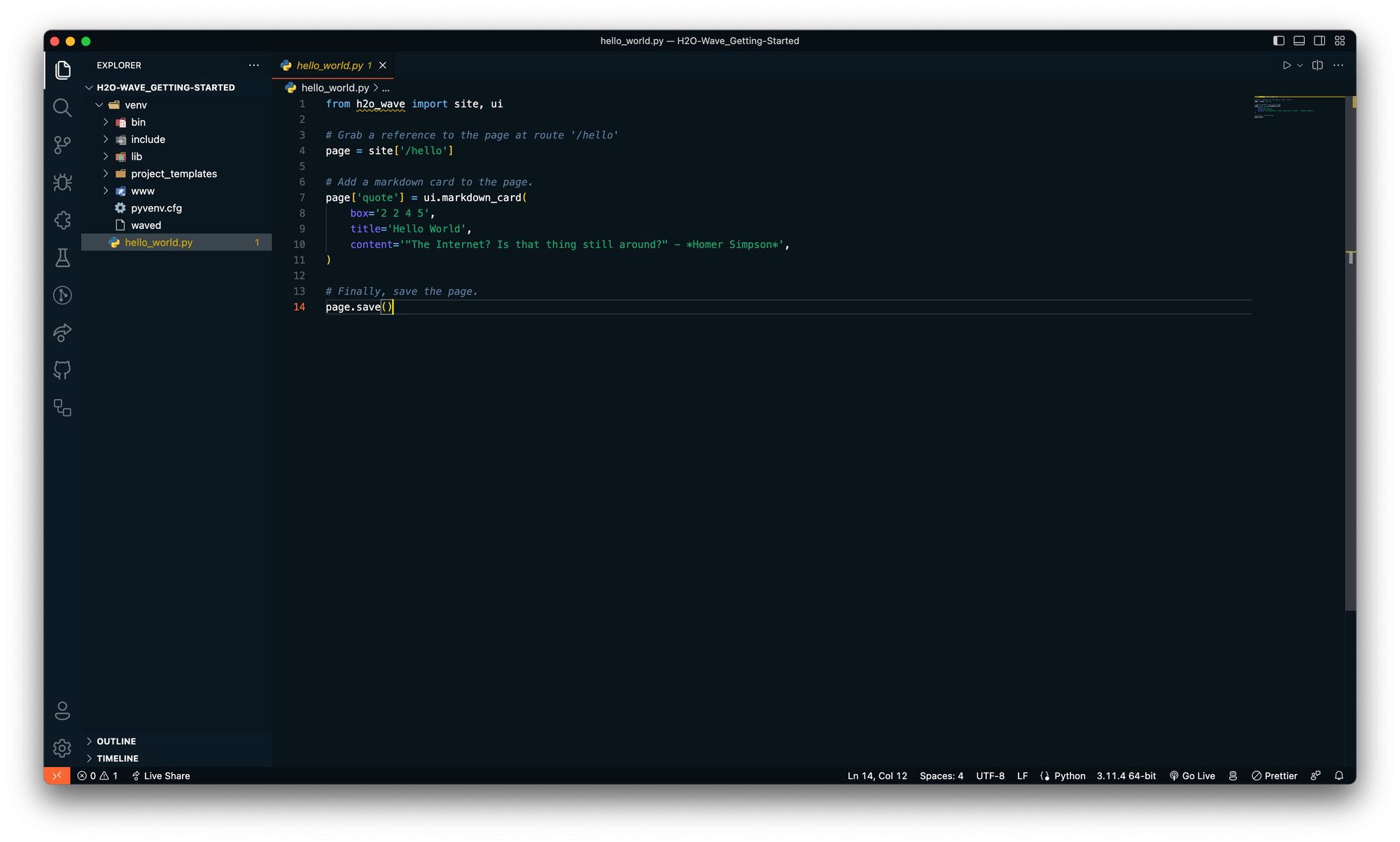 GitHub - EmmanuelSimbulan/H2O-Wave_Getting-Started