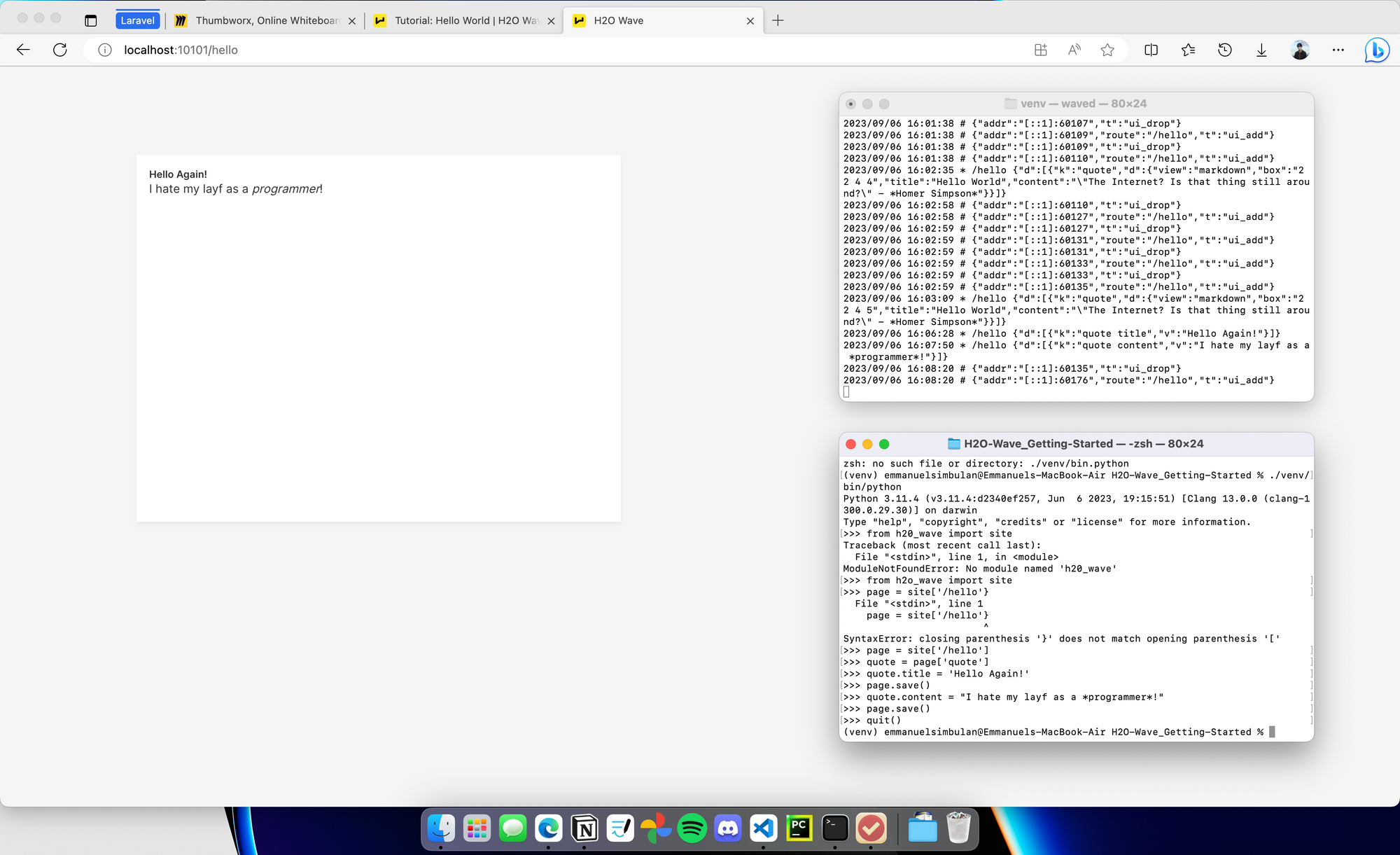 GitHub - EmmanuelSimbulan/H2O-Wave_Getting-Started