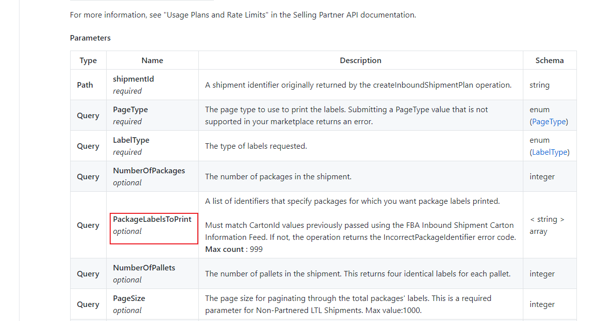 GET /fba/inbound/v0/shipments/{shipmentId}/labels[FEATURE ...